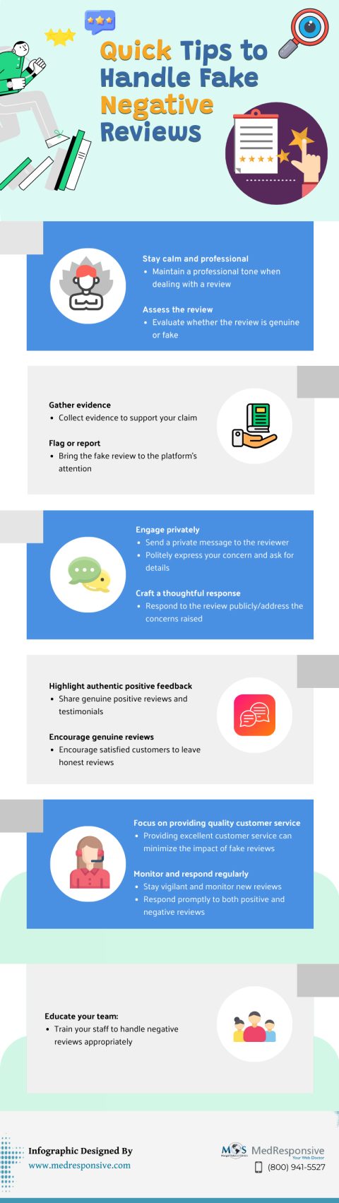 How to Handle Fake Negative Reviews