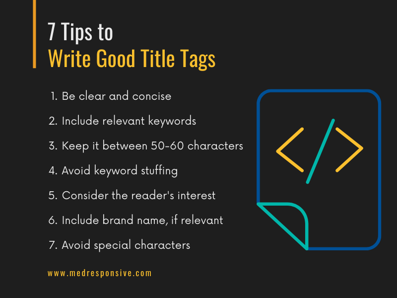 Seven Strategies Create Good Title Tags Seven Strategies Create Good Title Tags