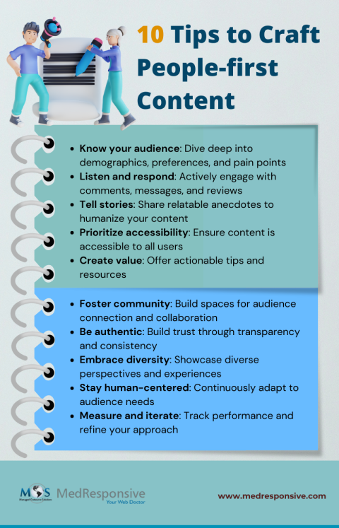 Creating Content with People in Mind
